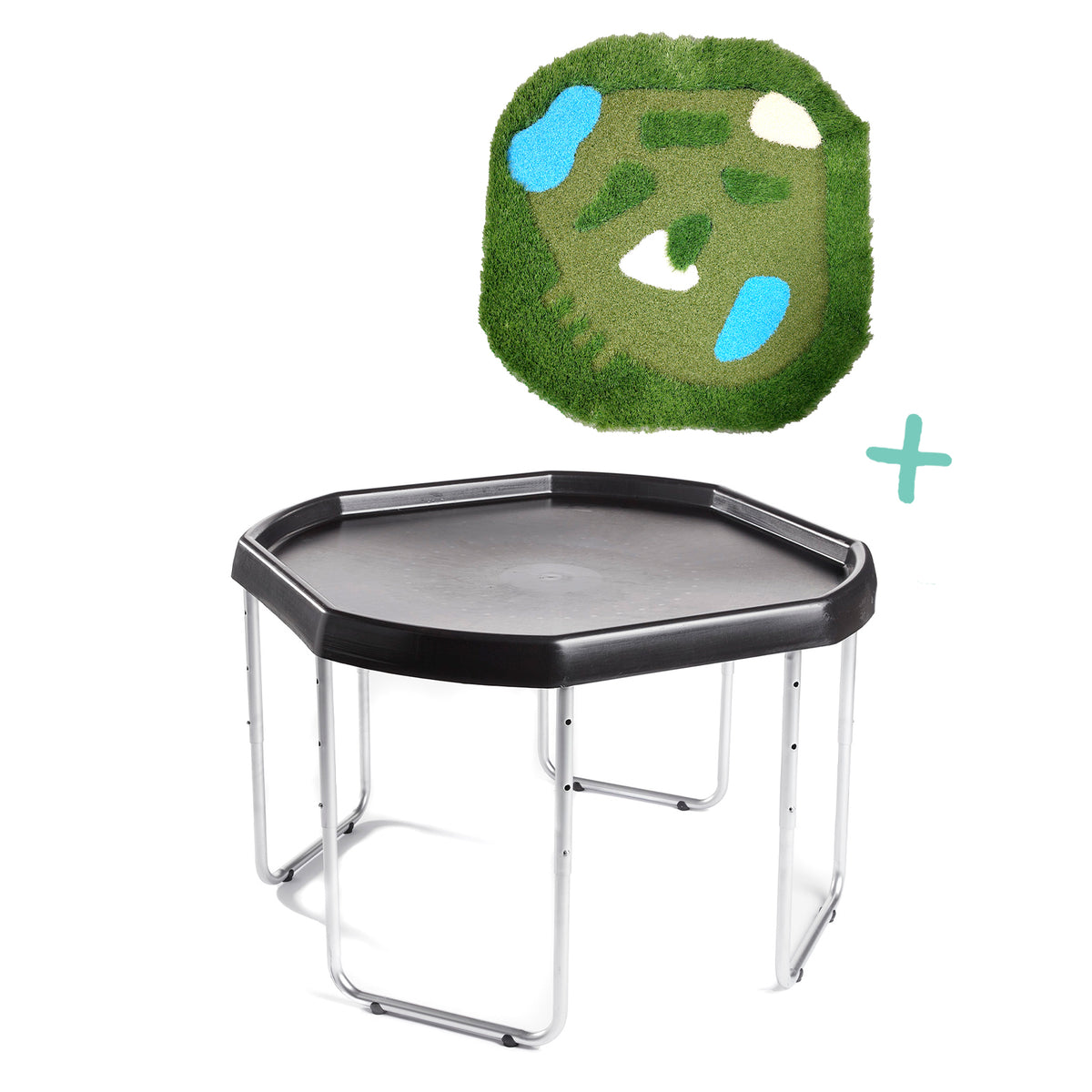 Tuff Tray Set + 3D Grass Habitat Insert Bundle – Meka Sensory Play