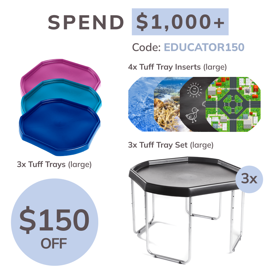 Educators Tuff Trays Deals Collection – Meka Sensory Play
