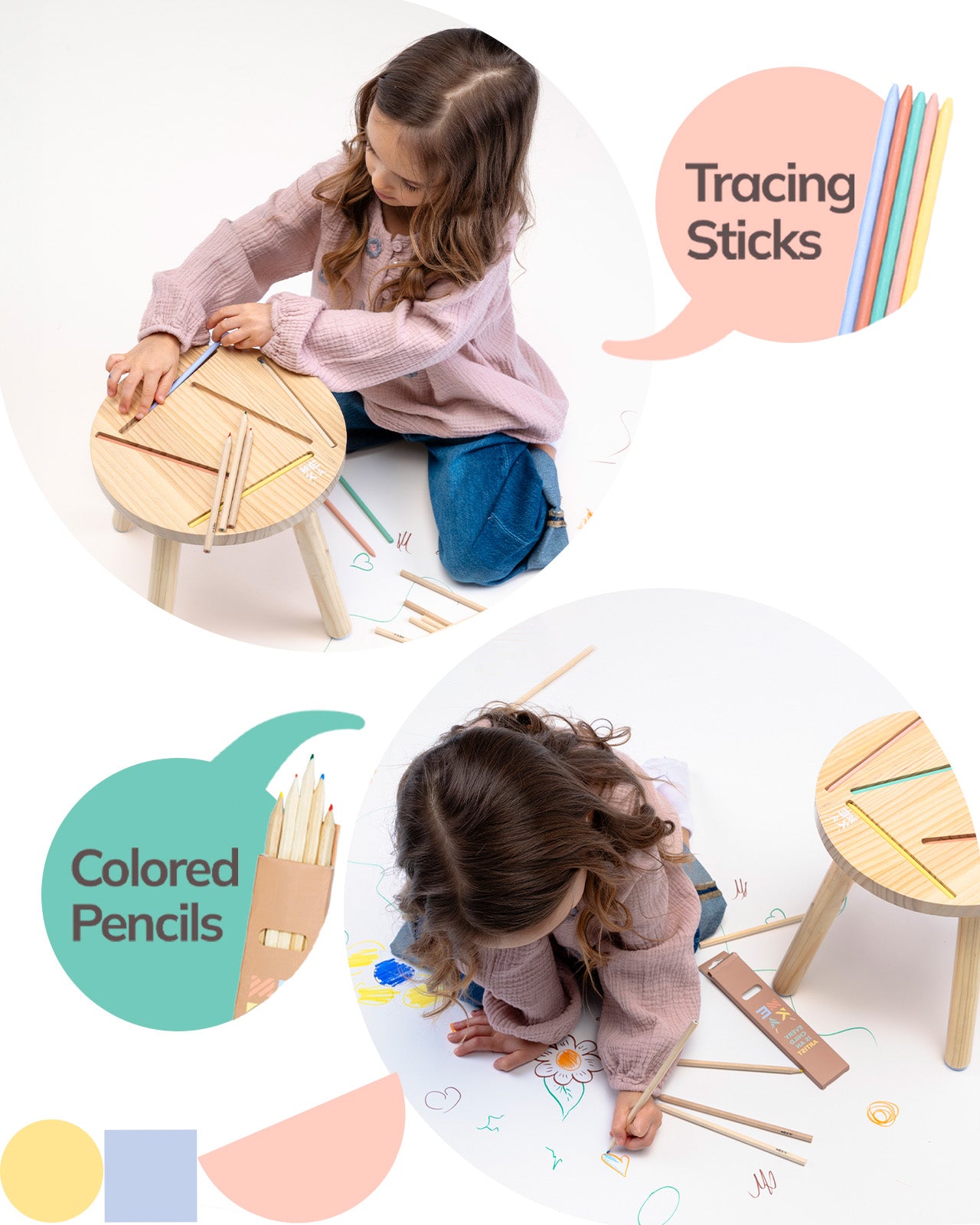 Meka Kids Activity Stool 3 in 1 – Meka Sensory Play