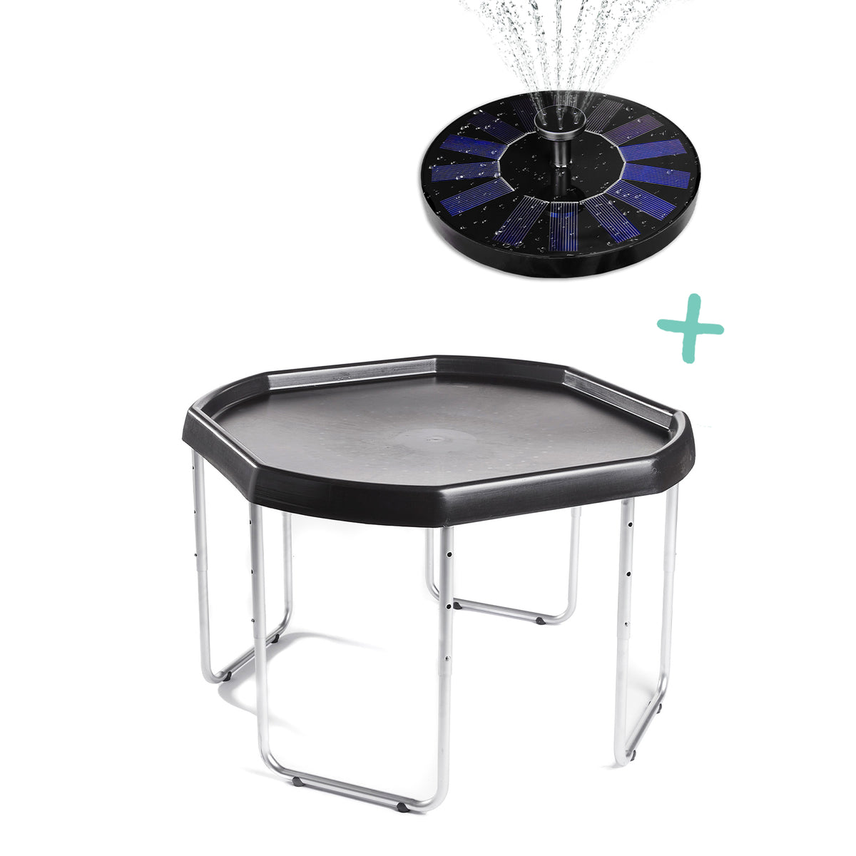 Tuff Tray Set + Solar Fountain Bundle – Meka Sensory Play